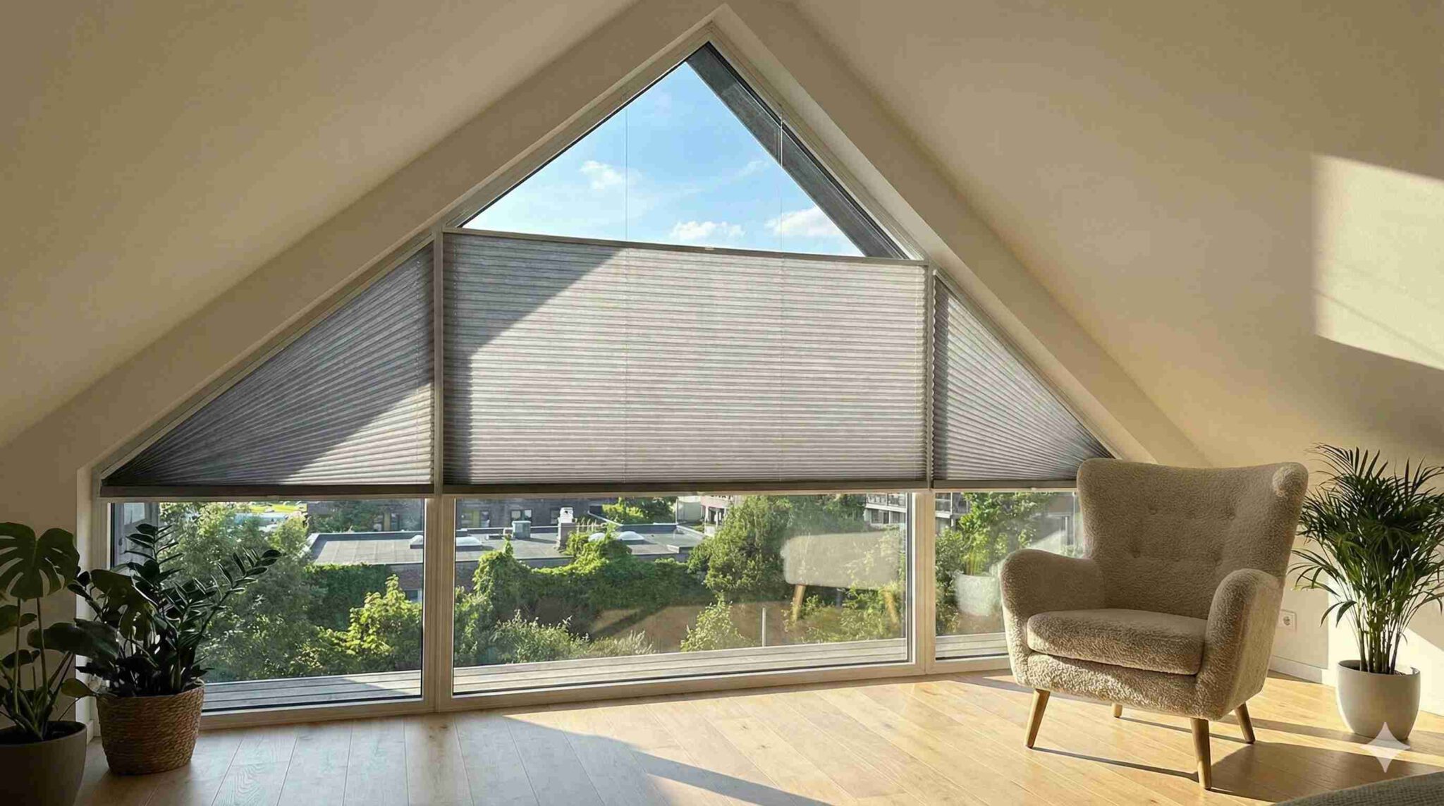 Sonnenschutz Dreiecksfenster Erstaunlich Rollo Beste Nett Enorm Von